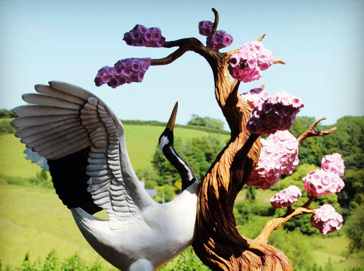Wildlife Sculptures - Matthew Crabb Tree Carving Artist