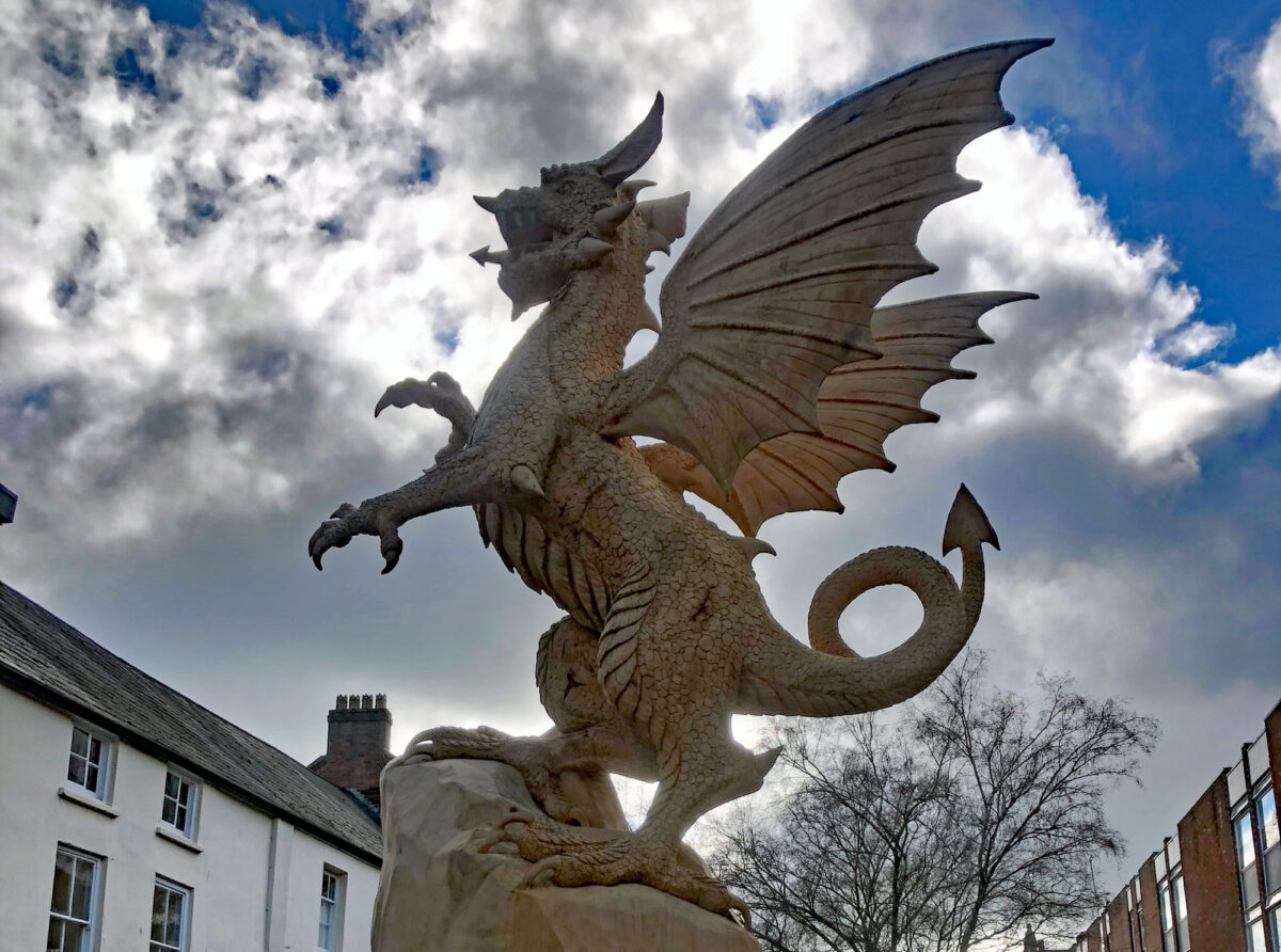 Dragon Sculptures - Matthew Crabb Tree Carving Artist